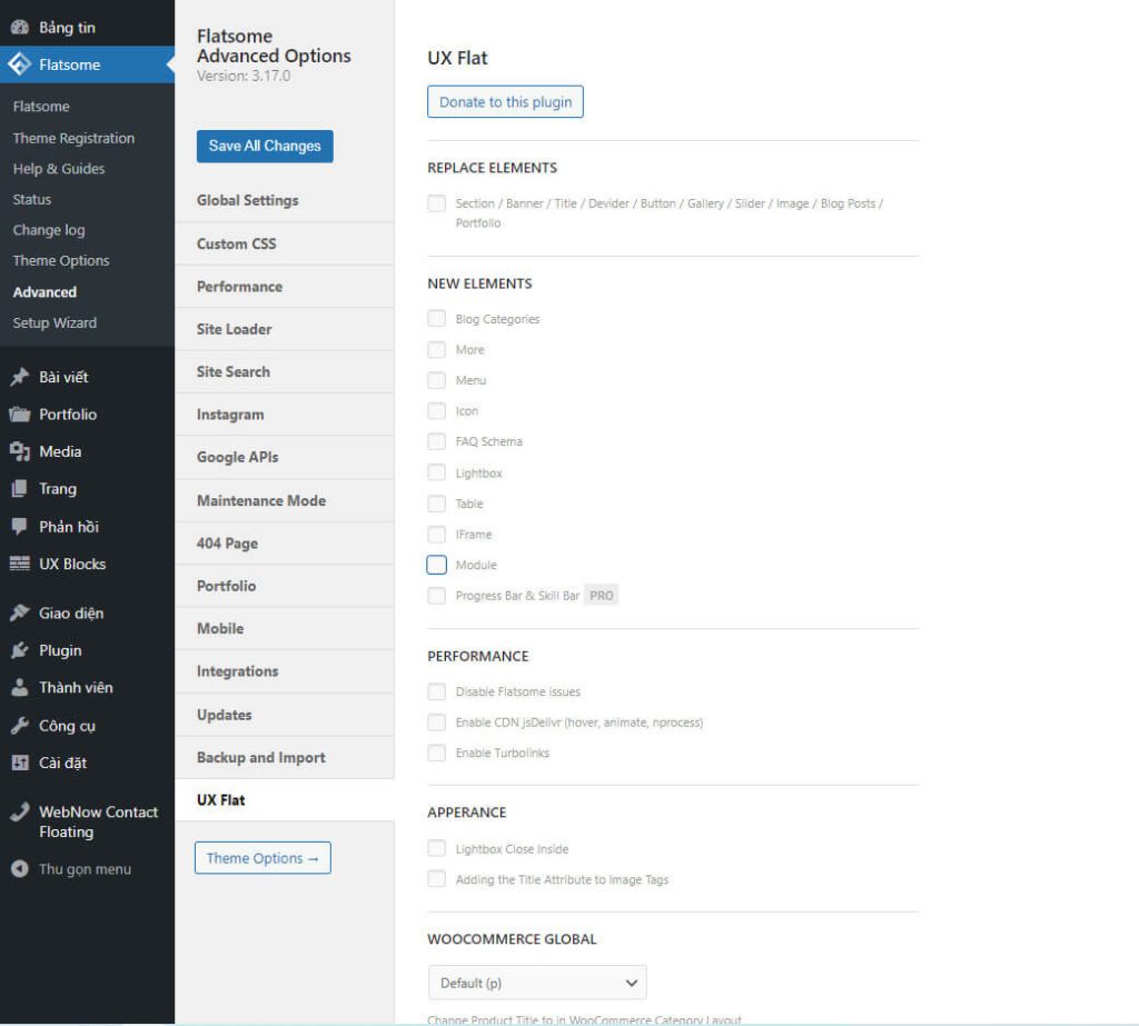 Hướng dẫn sử dụng Plugin UX Flat đơn giản, chi tiết [2024] - WebNow ...